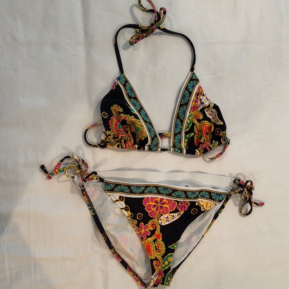 Trina Turk | Swim | Trina Turk Salecolorful Paisley Bikini Set | Poshmark